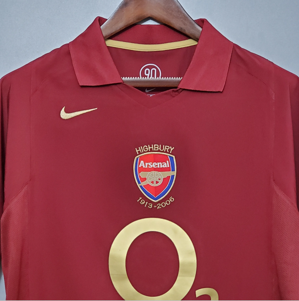 Arsenal 2005 - 2006 Heimtrikot – retrotrikots.de
