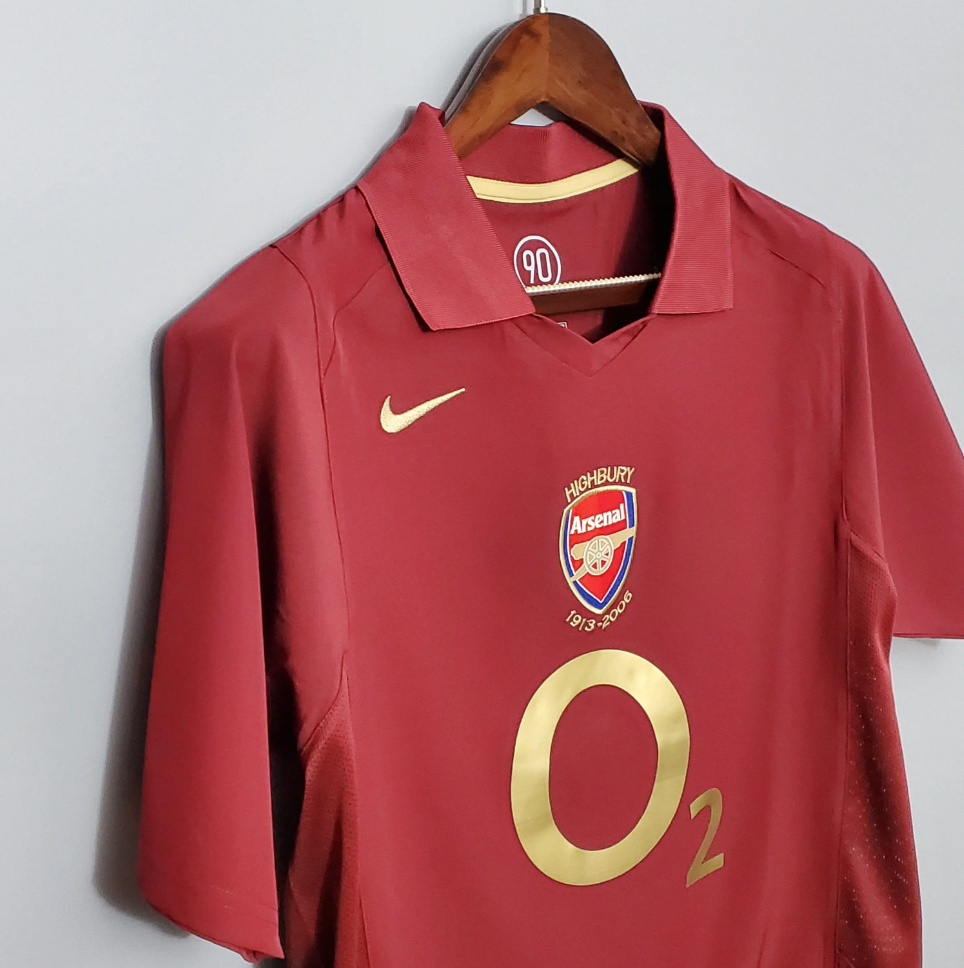 Arsenal 2005 - 2006 Heimtrikot – retrotrikots.de