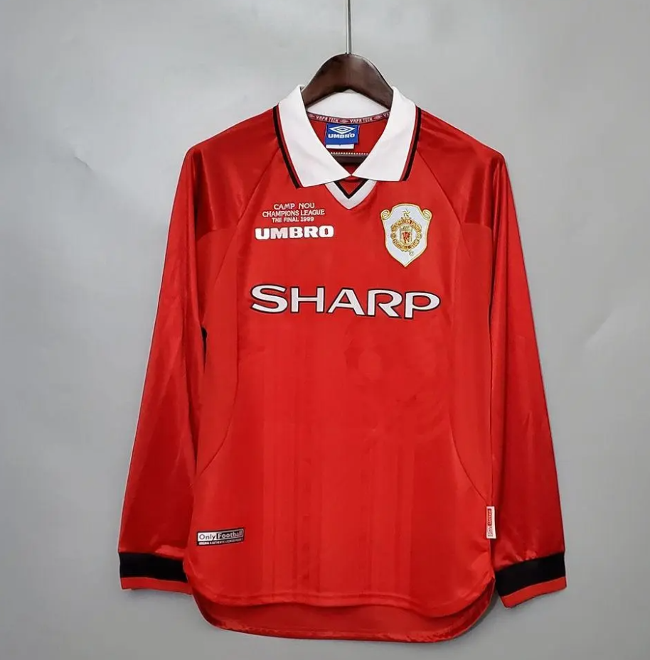 Manchester United 1999 - 2000 CHAMPIONS LEAGUE FINALE – retrotrikots.de