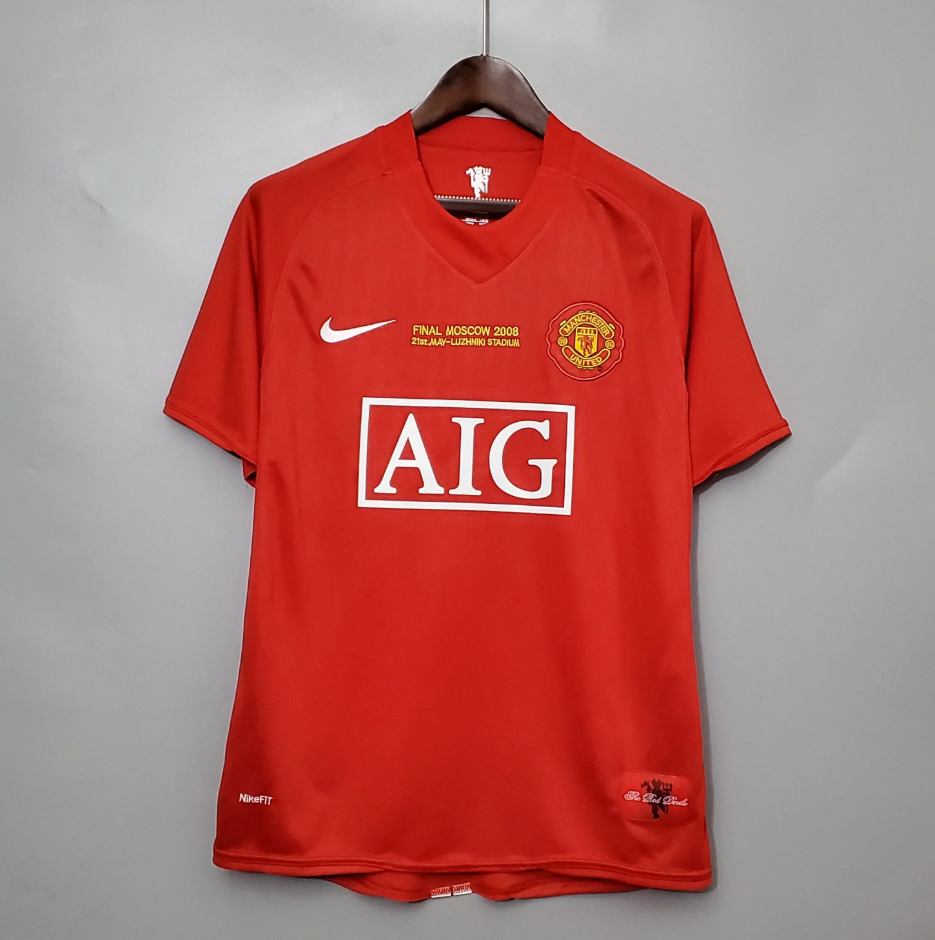 Manchester United CHAMPIONS LEAGUE 2008 FINALE – retrotrikots.de
